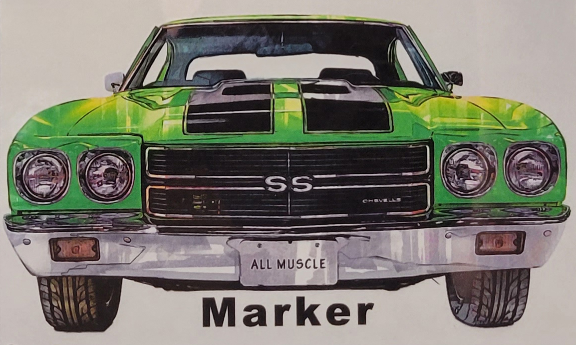 Custom Car Marker Portrait - YOUnique Designs